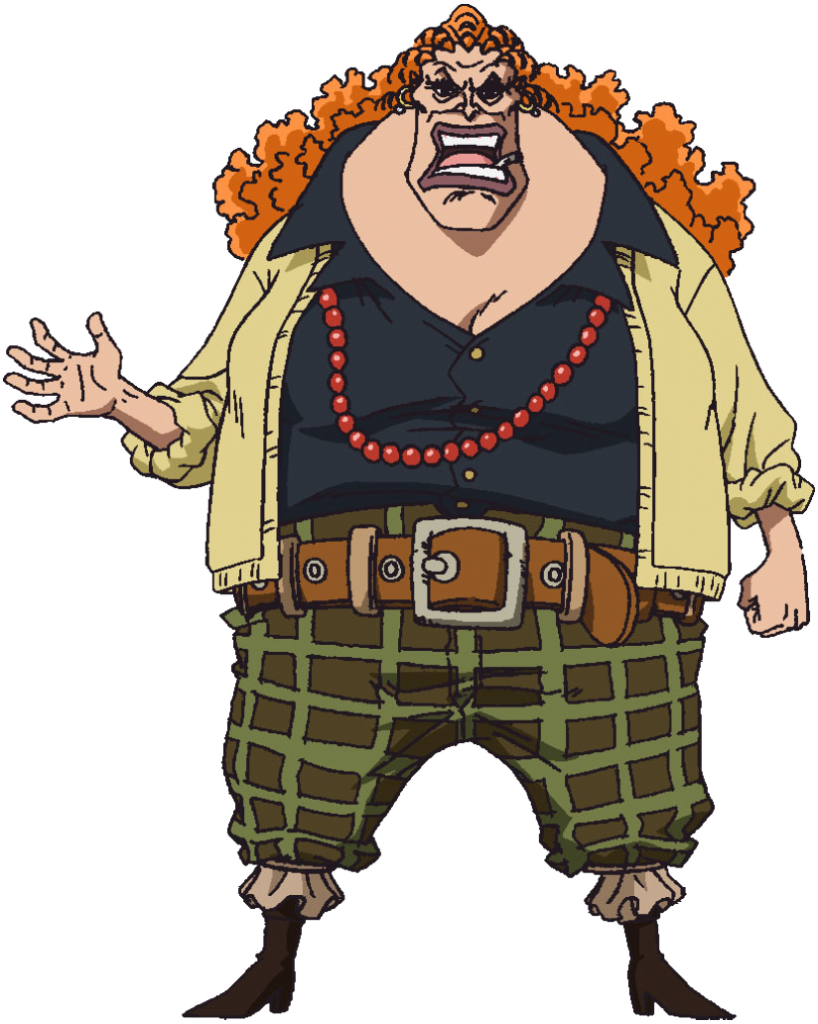 One Piece : Height of Curly Dadan - カーリー・ダダン の身長