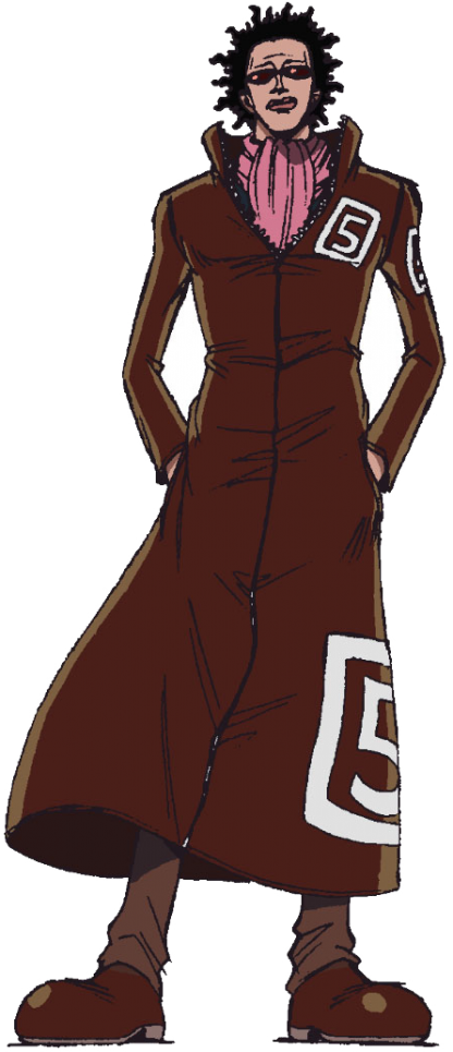 One Piece : Height of Mr 5 Gem - ジェム(Mr.5) の身長